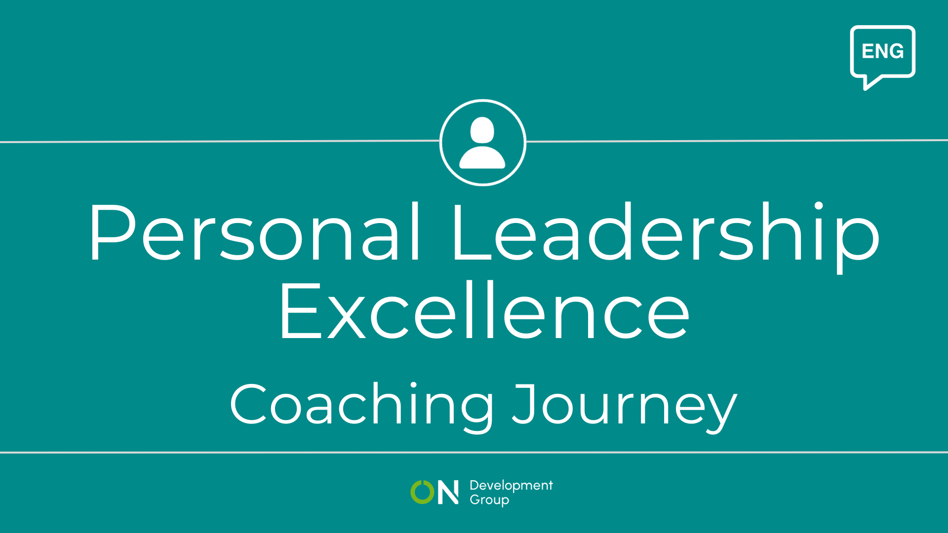Formel D - Personal Leadership Excellence - English - ON.DevelopmentGroup
