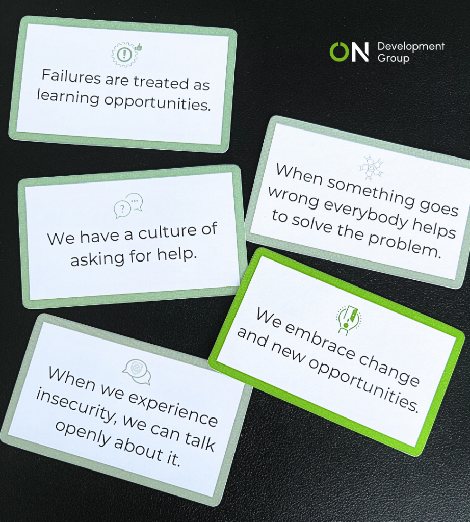 Psychological Safety Team Cards - ON.DevelopmentGroup